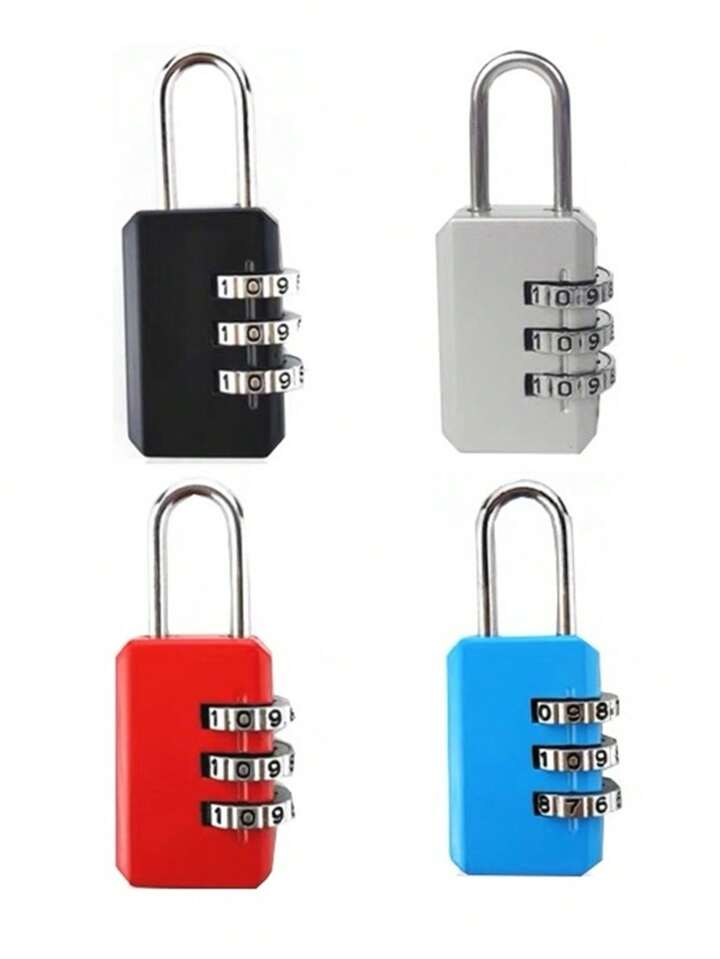 3 Digit Travel Security Lock - Travel Gear