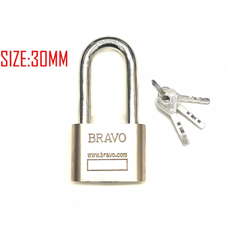 3 Keys Long Arm Security Lock keys– 30mm – TG